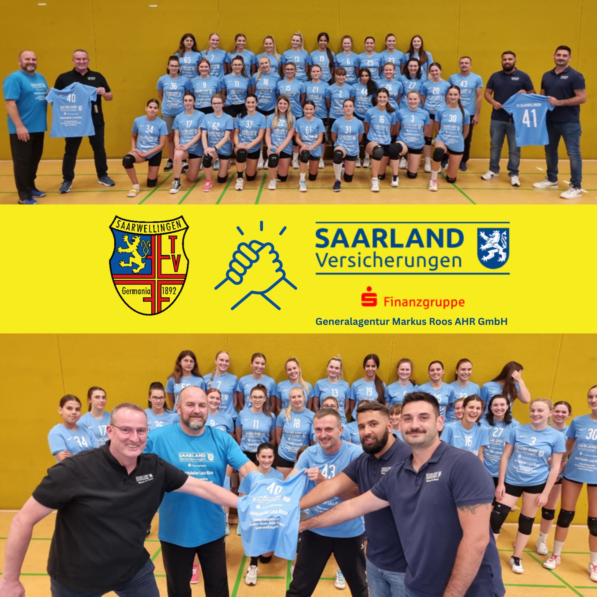 Starker Partner für die Volleyballerinnen des TV Saarwellingen – TV ...